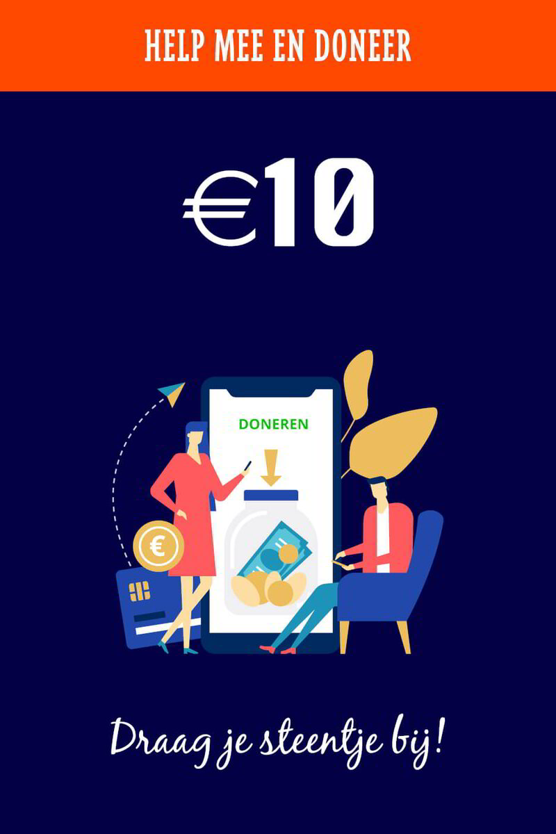 Help mee en doneer €10