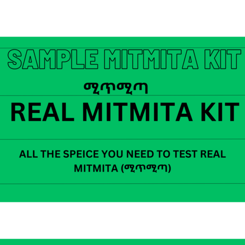 Ethiopian and Eritrean cuisine spices kits