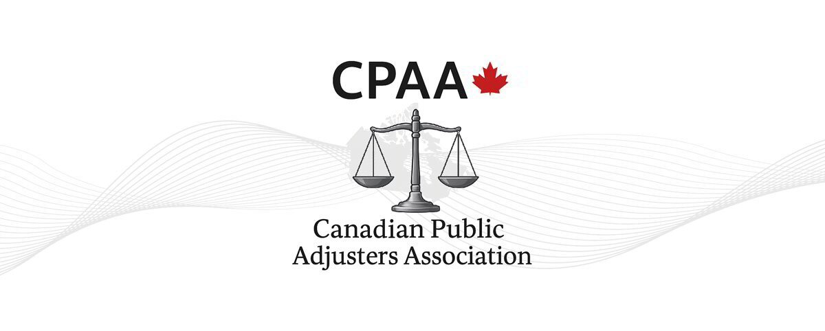 Launch of the Canadian Public Adjusters Association (CPAA)