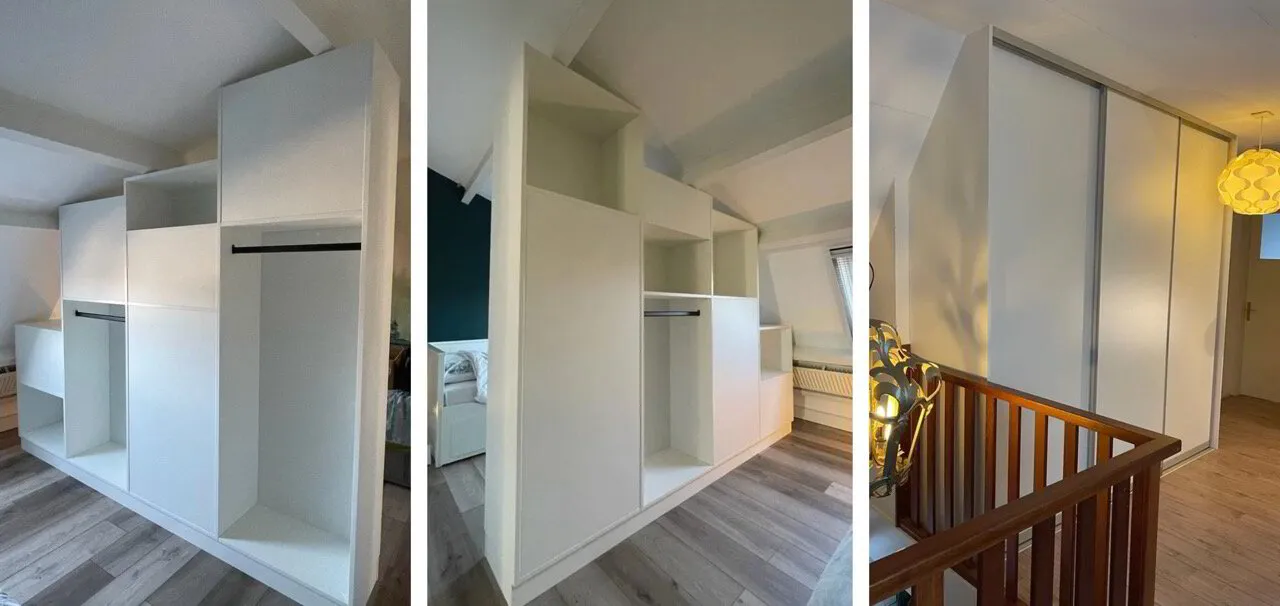 Een kast op maat, dé oplossing voor onder een schuine wand