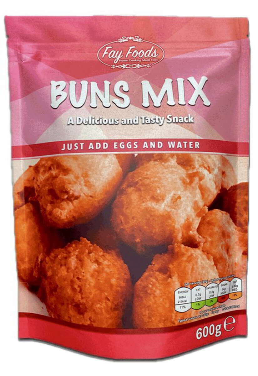 Buns Mix Fay Foods 600g