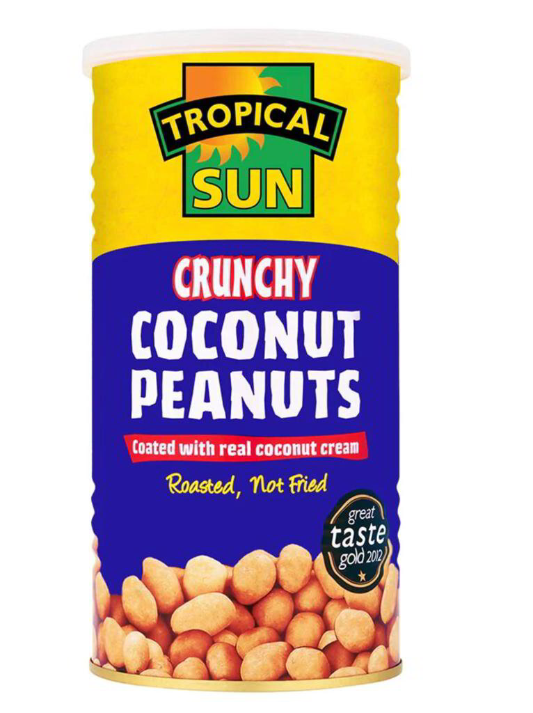 Tropical Sun Coconut Crunchy Flavour Peanut 330g