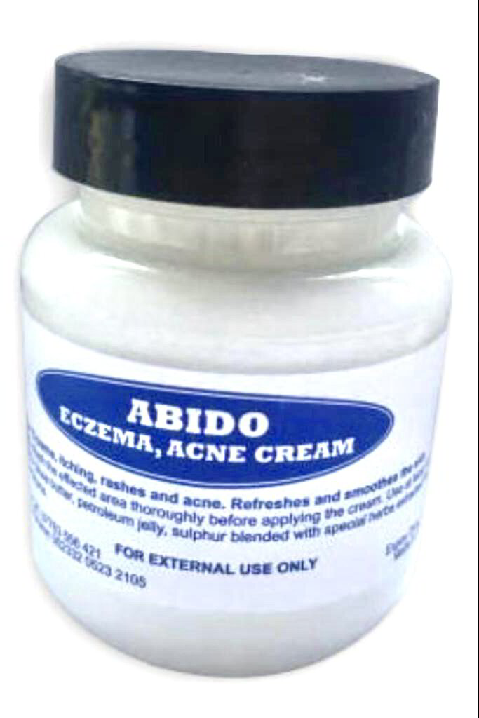 Original Abido Cream For Eczema Itching, Rashes and Acne