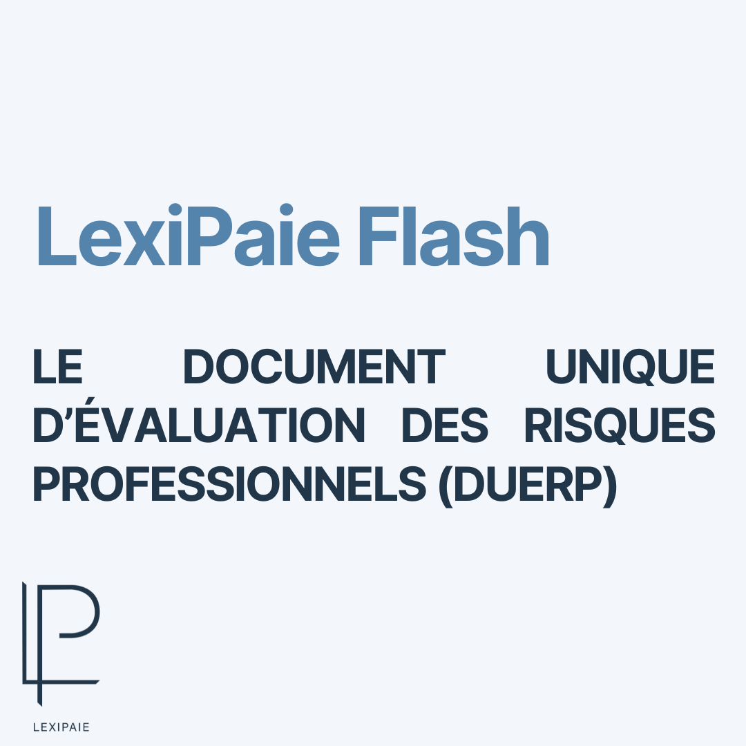 Tout savoir sur le DUERP : l'infographie de LexiPaie