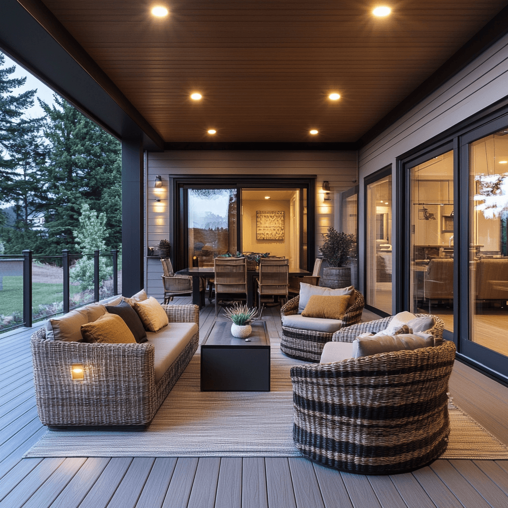 Large Outdoor Decks
