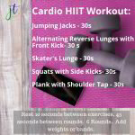 Cardio HIIT Workouts