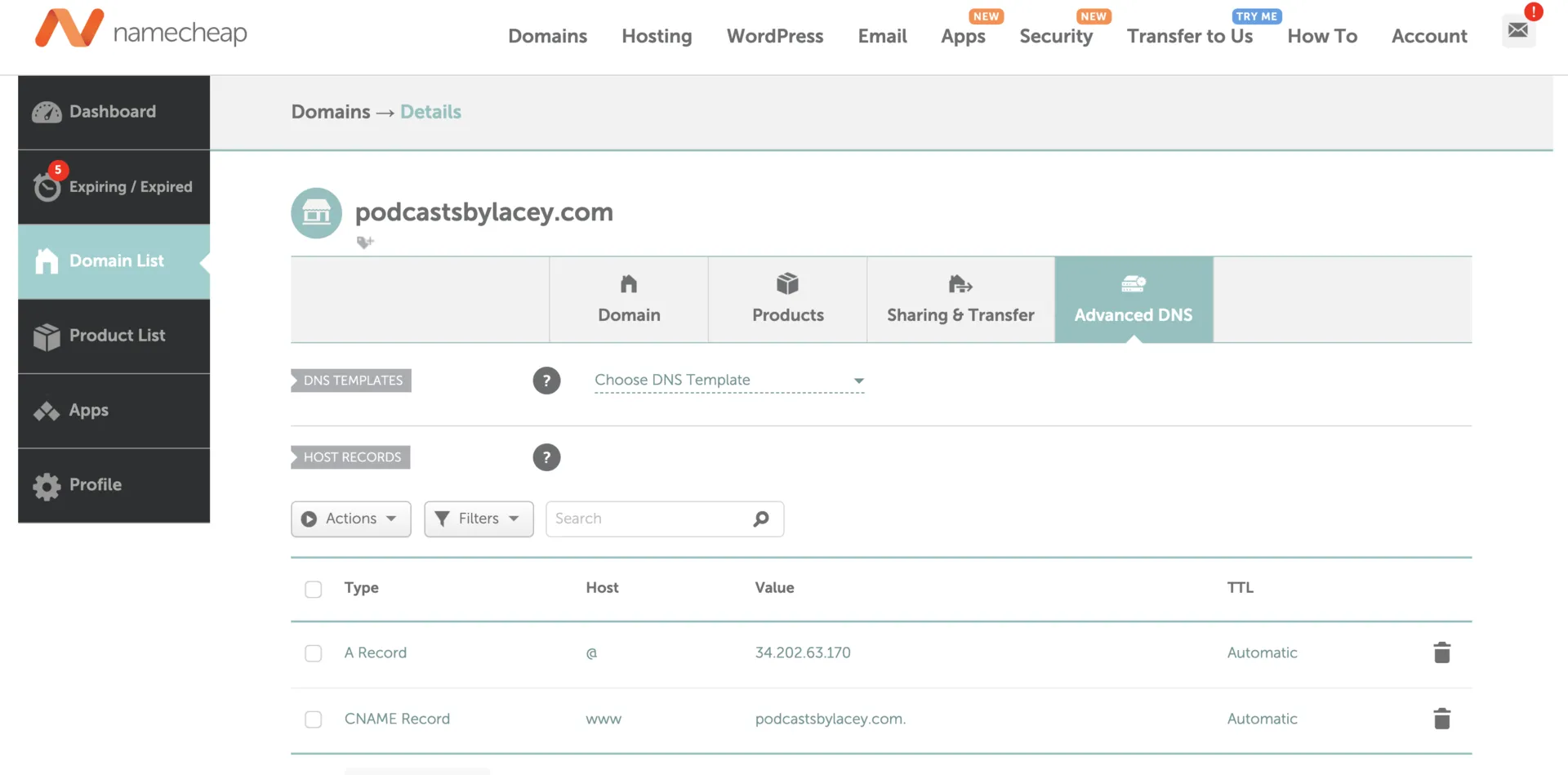 How To Connect Your Domain To Aspire Builder