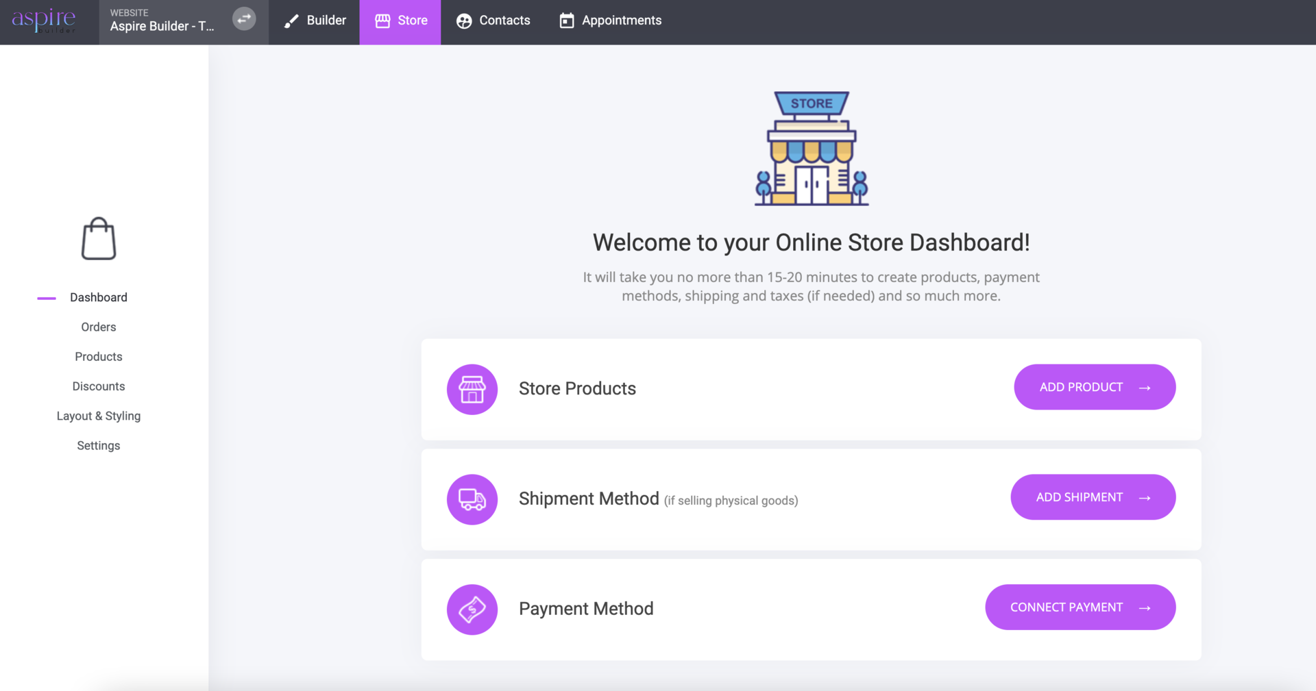 How To Create Your Course On Aspire Builder