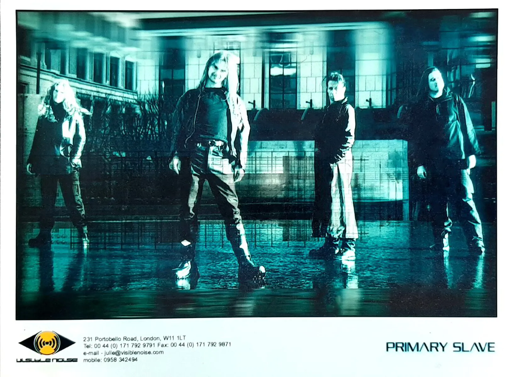 The PRIMARY SLAVE back story and album info on Data Plague and Another Mark Is Drawn