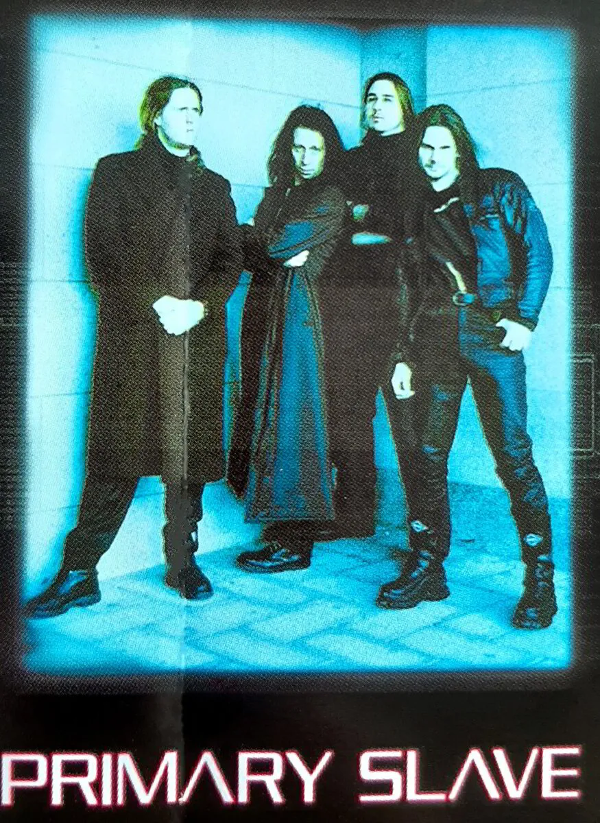 The PRIMARY SLAVE back story and album info on Data Plague and Another Mark Is Drawn