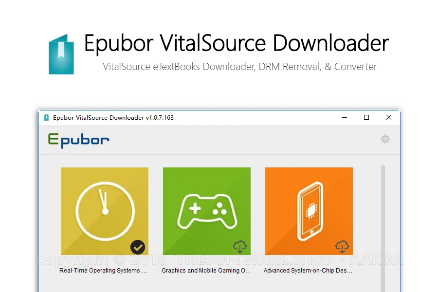 Epubor VitalSource Downloader – Download, Remove DRM, & Convert ...