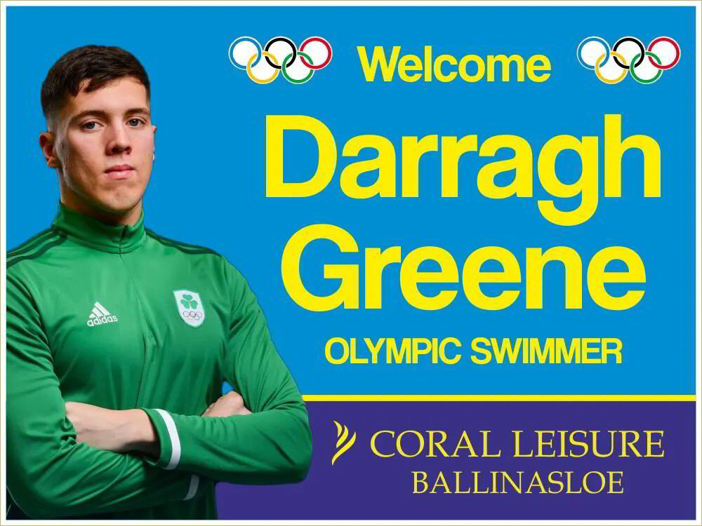 Olympic Swimmer and Coral Brand Ambassador Darragh Greene Visits Coral ...