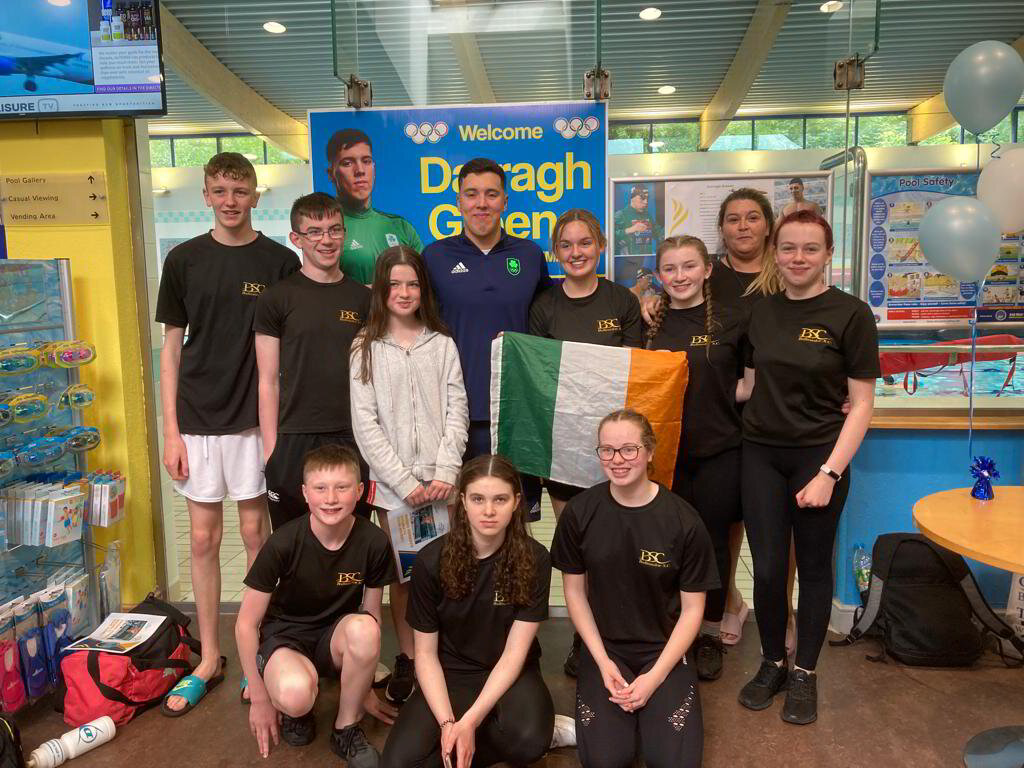 Olympic Swimmer and Coral Brand Ambassador Darragh Greene Visits Coral ...