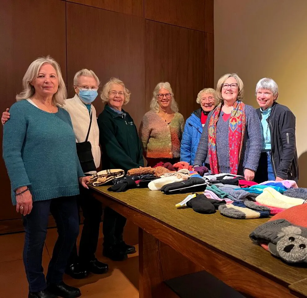 Thank You, Plymouth Knitters and Donors