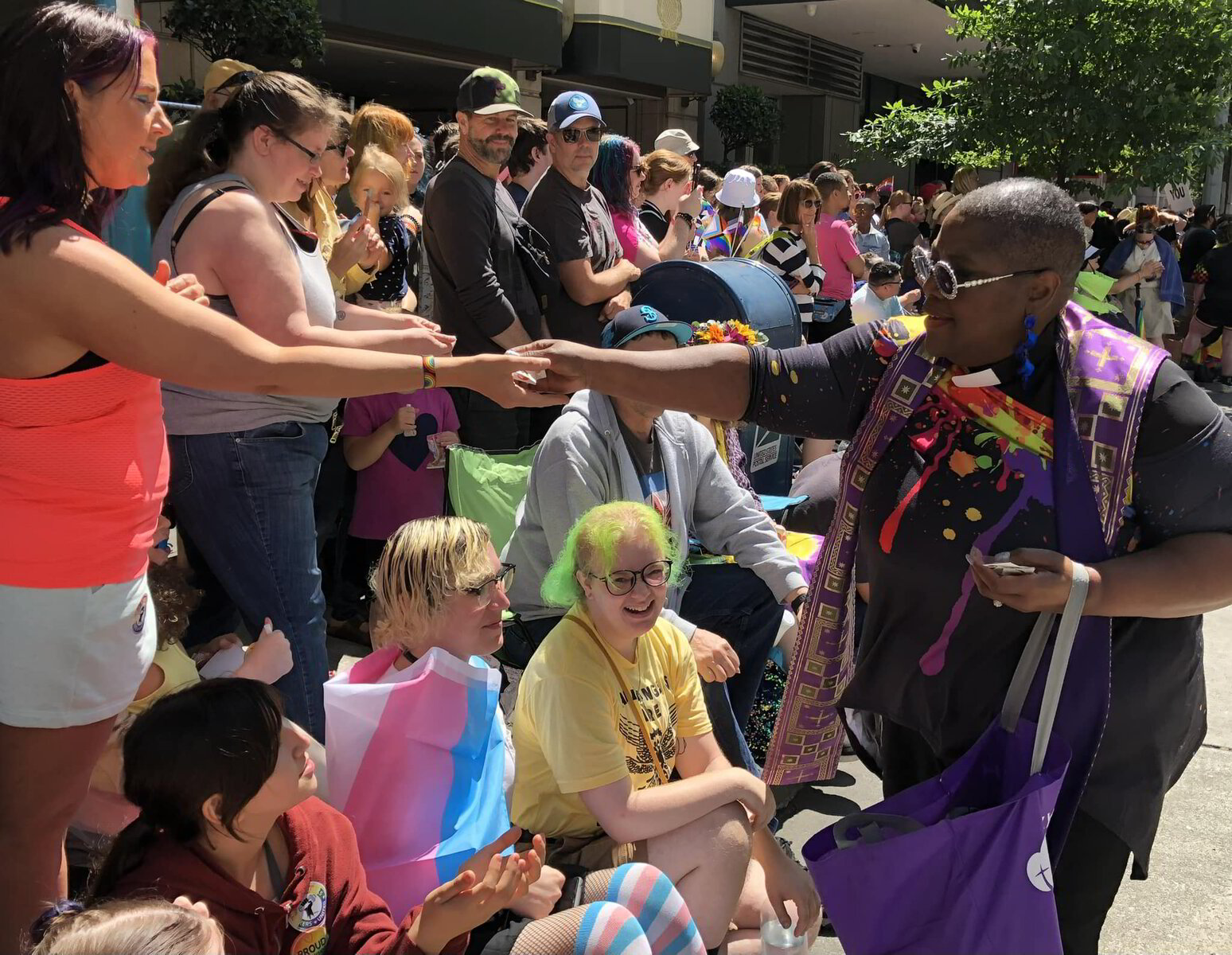 Scenes from Pride Sunday