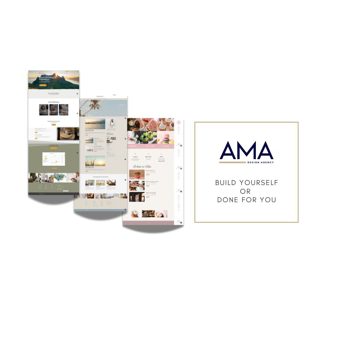 AMA Design Agency | Custom Websites, Subscription & DIY Builder Solutions