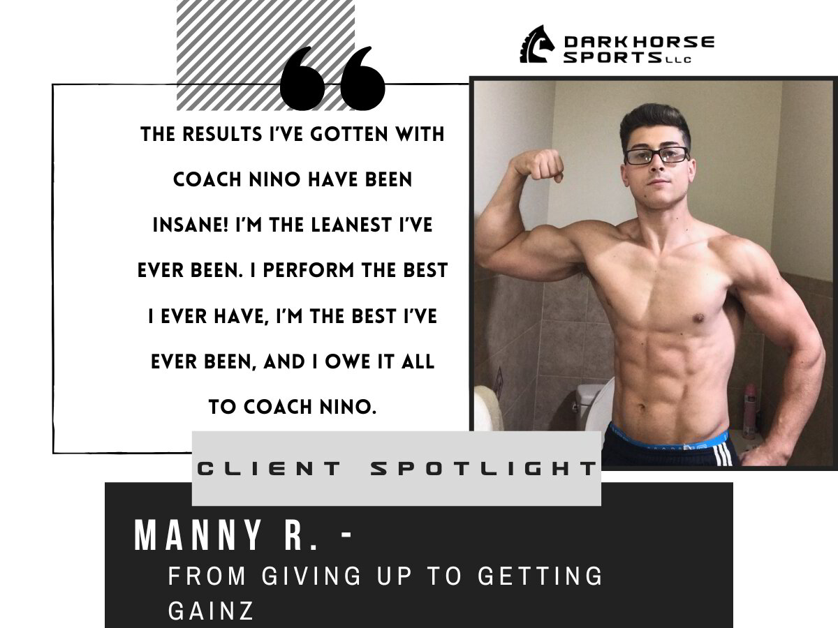 Client Spotlight: Manny’s Fitness Transformation | Strength, Fat Loss ...