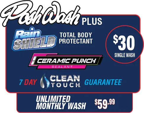 Posh Wash | Premium Express & Touchless Car Wash
