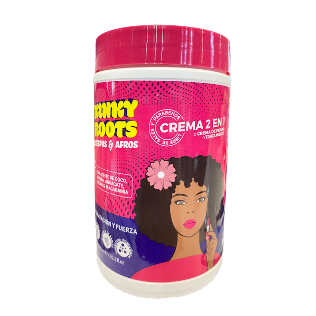 CREMA 2 EN 1 KINKY ROOTS 1000ML
