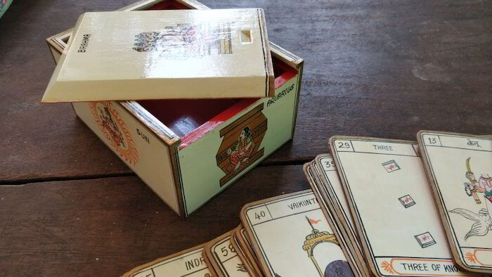 100% handcrafted Tarot deck