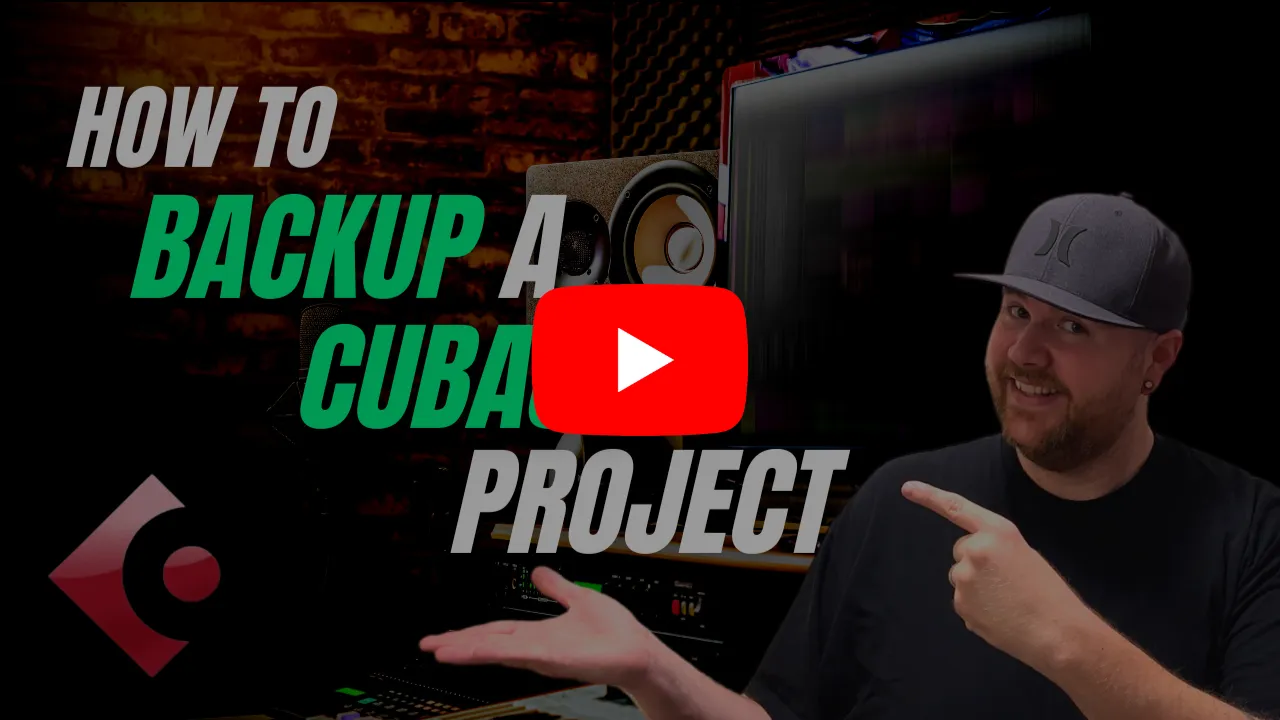How To Backup A Cubase Project