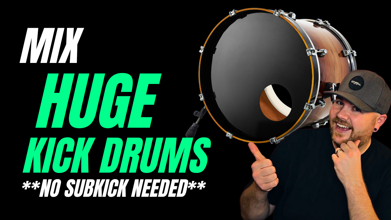 Get A HUGE Kick Drum Sub Without A Subkick Microphone