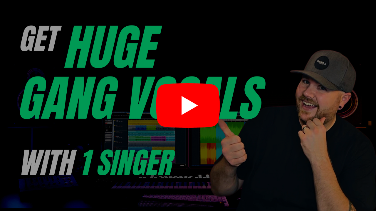 Recording Gang Vocals (crowd vocals) On Your Own