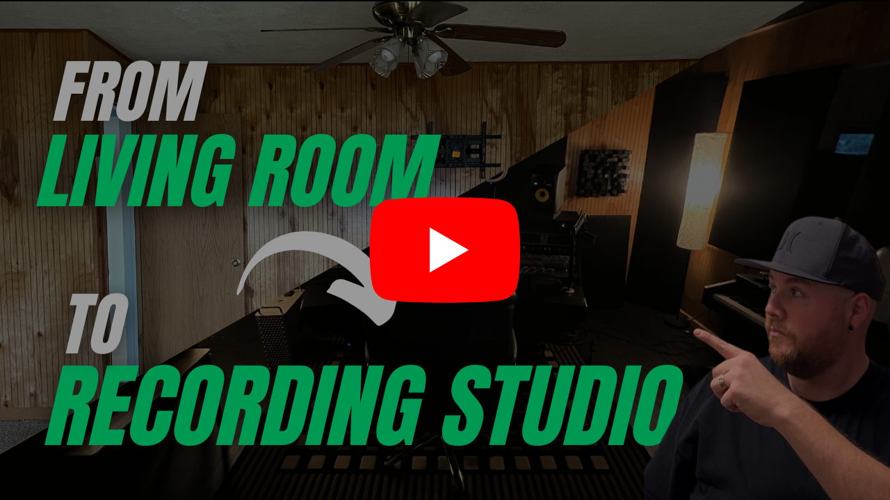 Converting A Living Room Into A Recording Studio New Studio Build