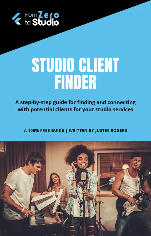 Free Guide: Studio Client Finder - Grow Your Client List for Home Studios