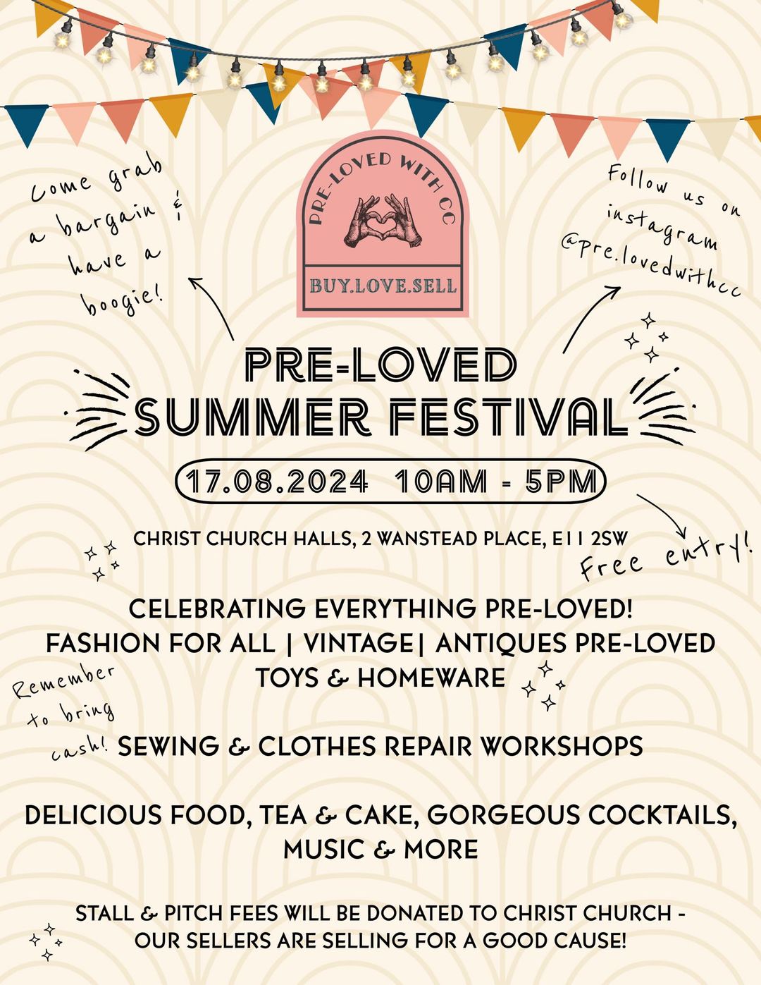 Pre-Loved With CC | Sustainable Shopping & Events