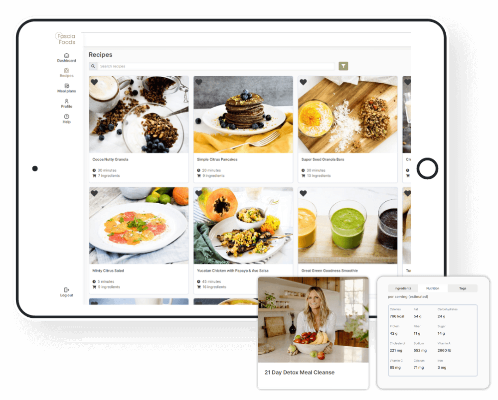 Fascia Foods | Recipes and Meal Plans from the Aligned Life Studio