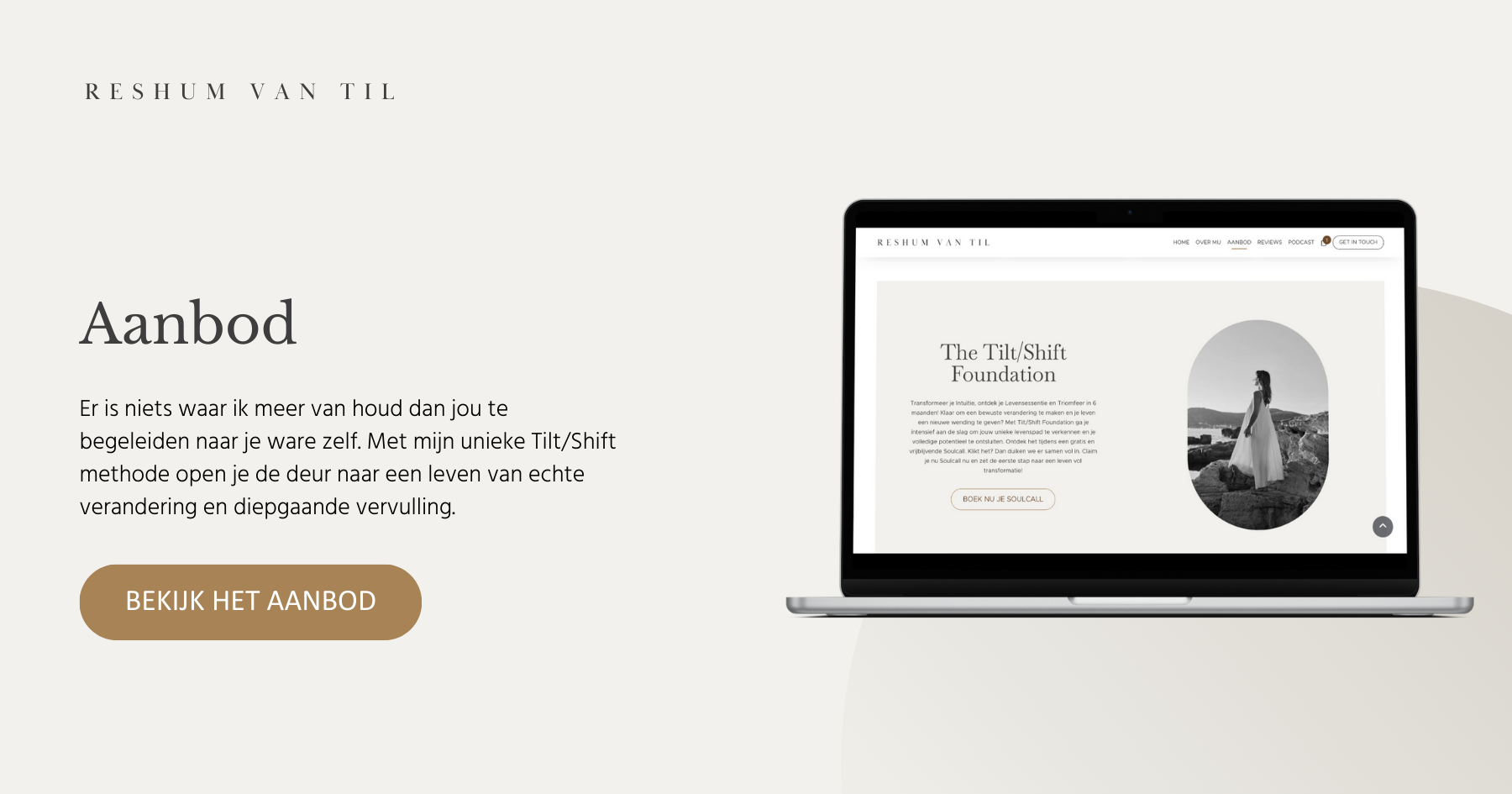 Aanbod | Reshum van Til, Intuïtief Transformatie Coach