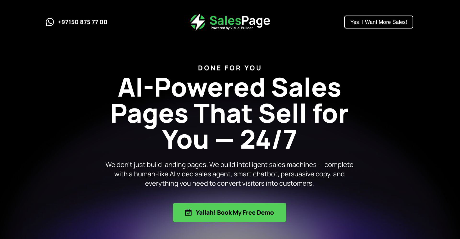 SalesPage.ae | AI-Powered Sales Pages That Sell for You — 24/7