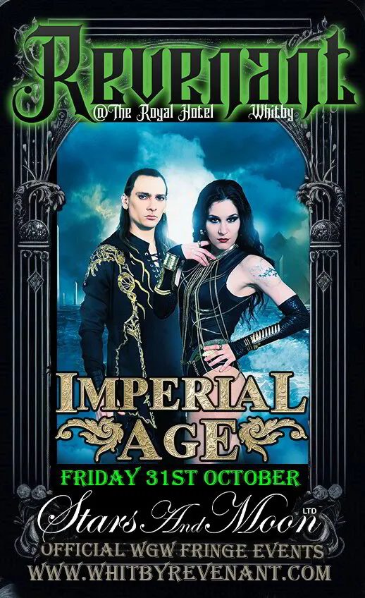 FESTIVAL ANNOUNCEMENT: IMPERIAL AGE TO HEADLINE THE REVENANT AT WHITBY ...