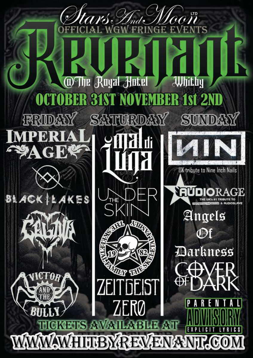 FESTIVAL ANNOUNCEMENT: IMPERIAL AGE TO HEADLINE THE REVENANT AT WHITBY ...
