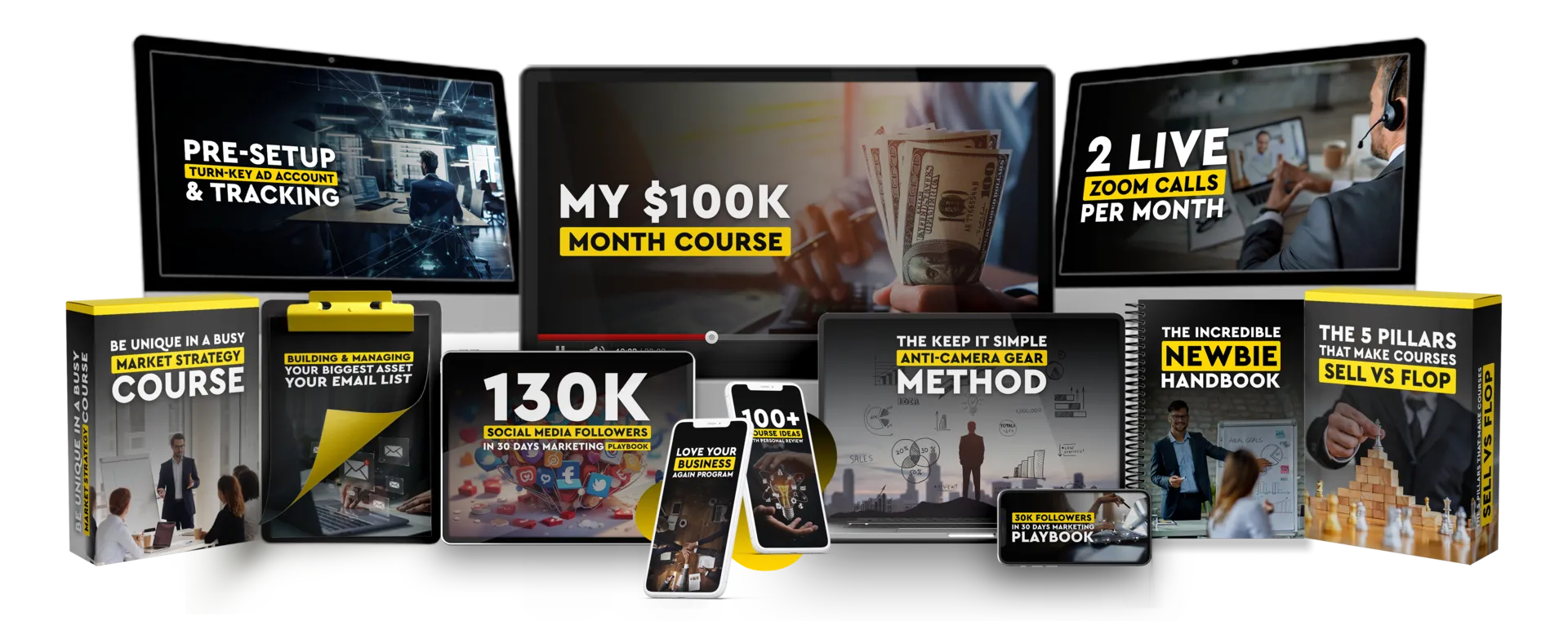 My 100k Month Online Course + VIP Group