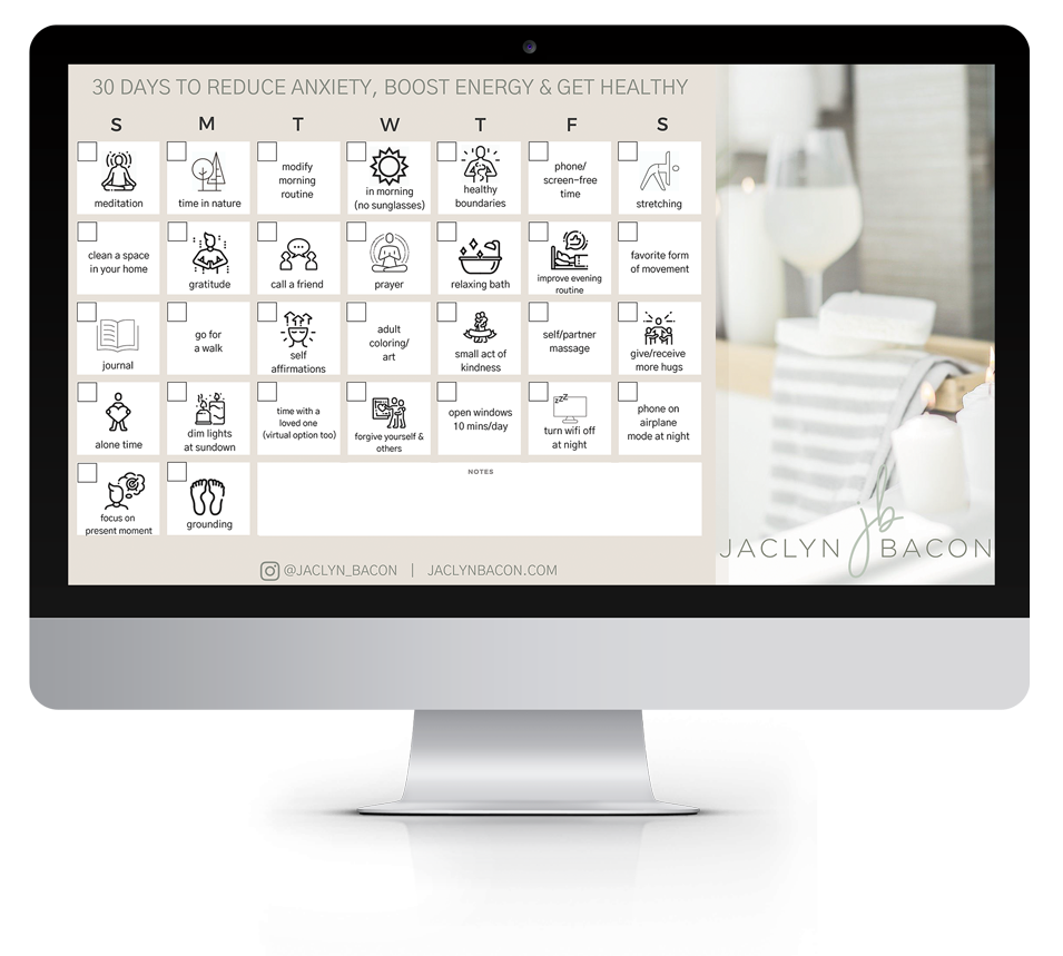 Get Your FREE Anxiety Checklist