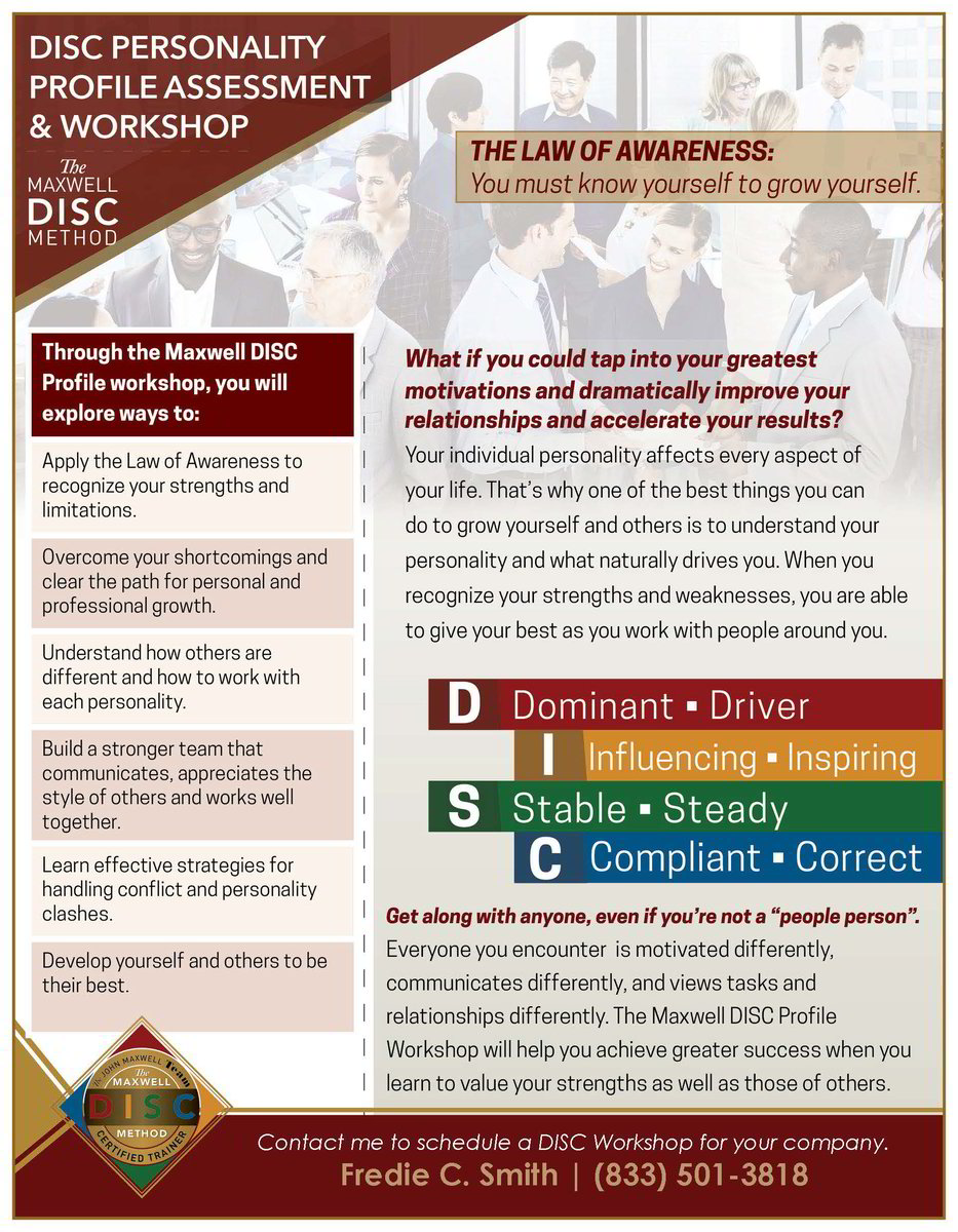 JMT Maxwell DISC Method