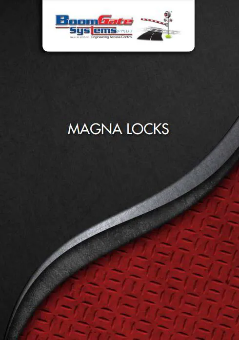 Locks and Detector Brochures - Magnetic Locks, Metal Detectors & More