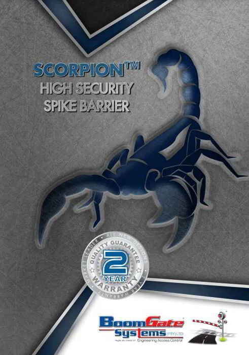 High-Security Spike Barriers, Road Blockers, Hydraulic Bollards ...