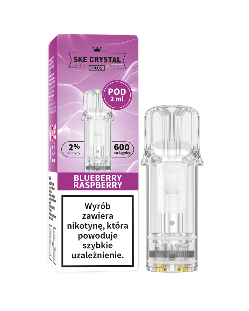 POD Crystal Plus BLUEBERRY RASPBERRY
