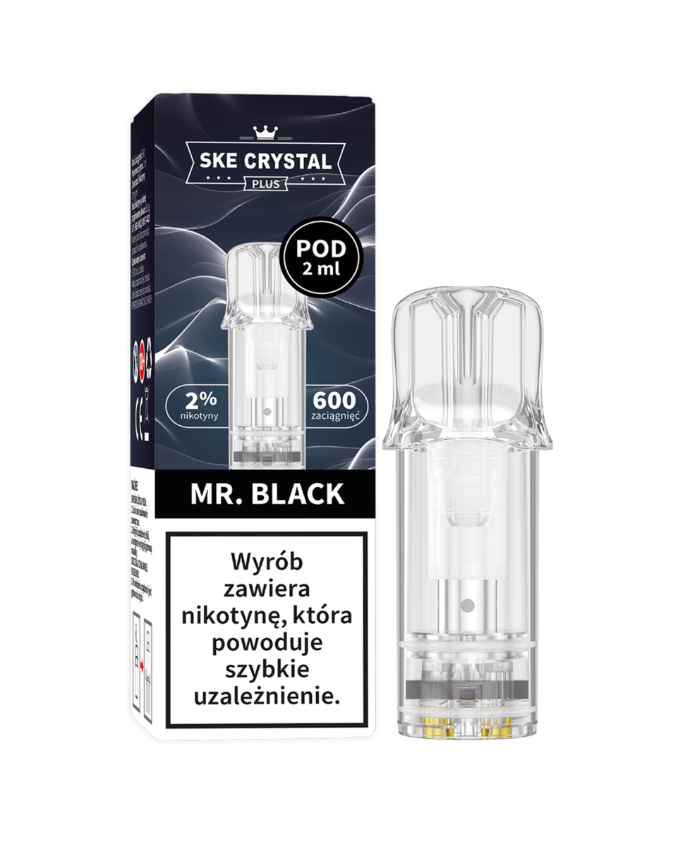 POD Crystal Plus MR. BLACK