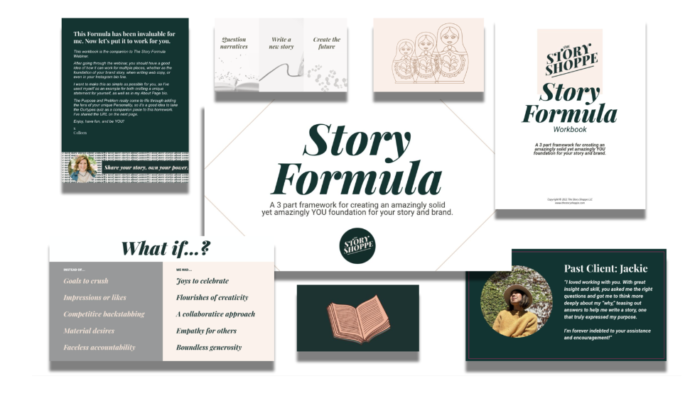 Story Formula Webinar & Workbook