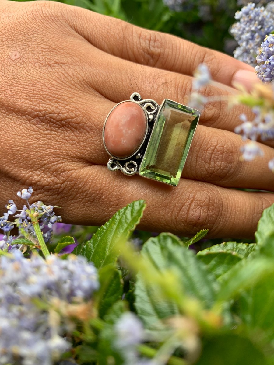 Crystal statement ring store