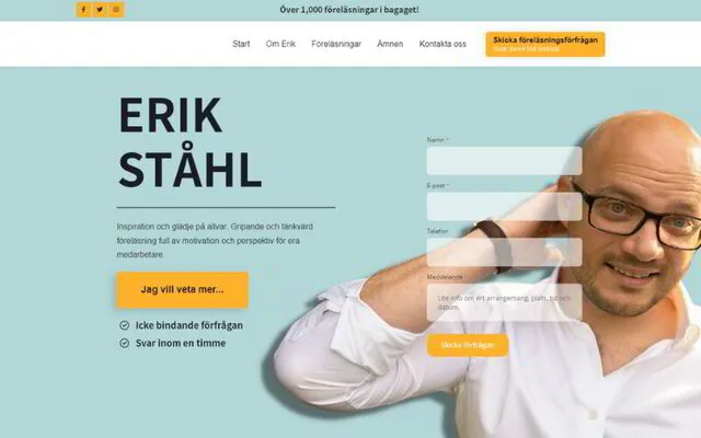 Hemsideprogram & webbplattform | Skapa hemsida | Webbas