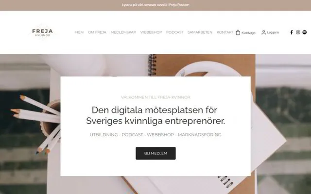 Hemsideprogram & webbplattform | Skapa hemsida | Webbas