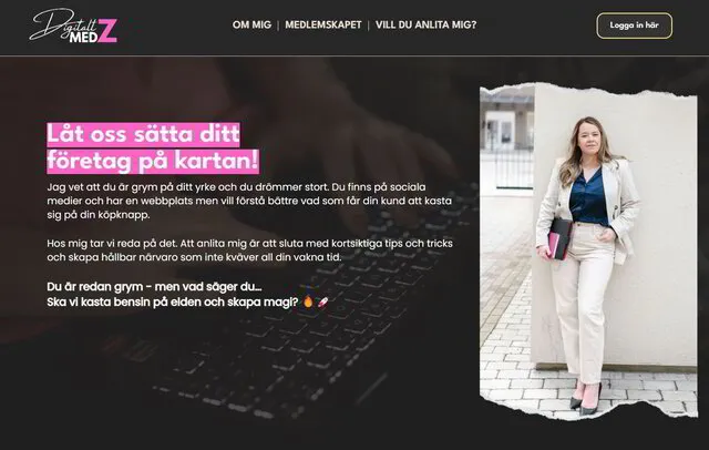 Hemsideprogram & webbplattform | Skapa hemsida | Webbas