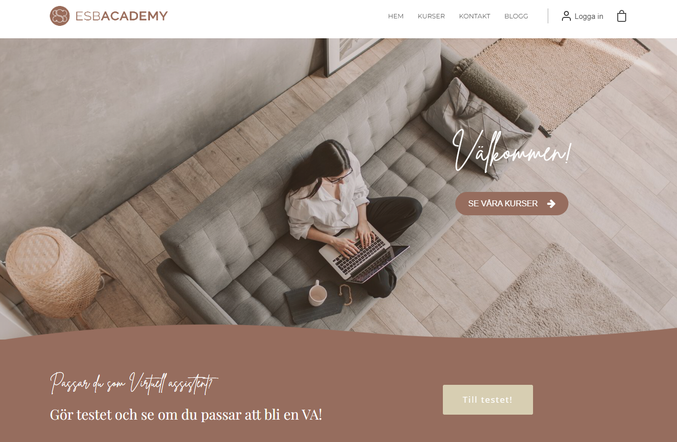 Hemsideprogram & webbplattform | Skapa hemsida | Webbas