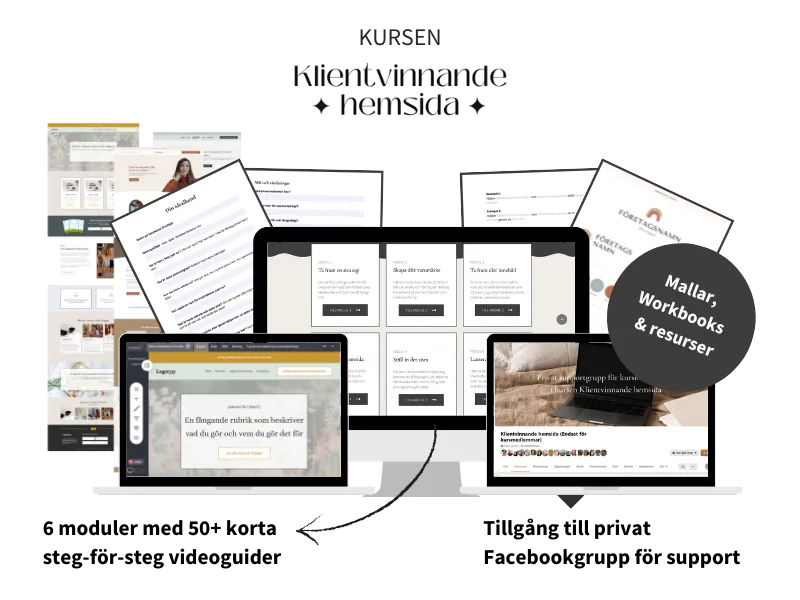 Hemsideprogram & webbplattform | Skapa hemsida | Webbas