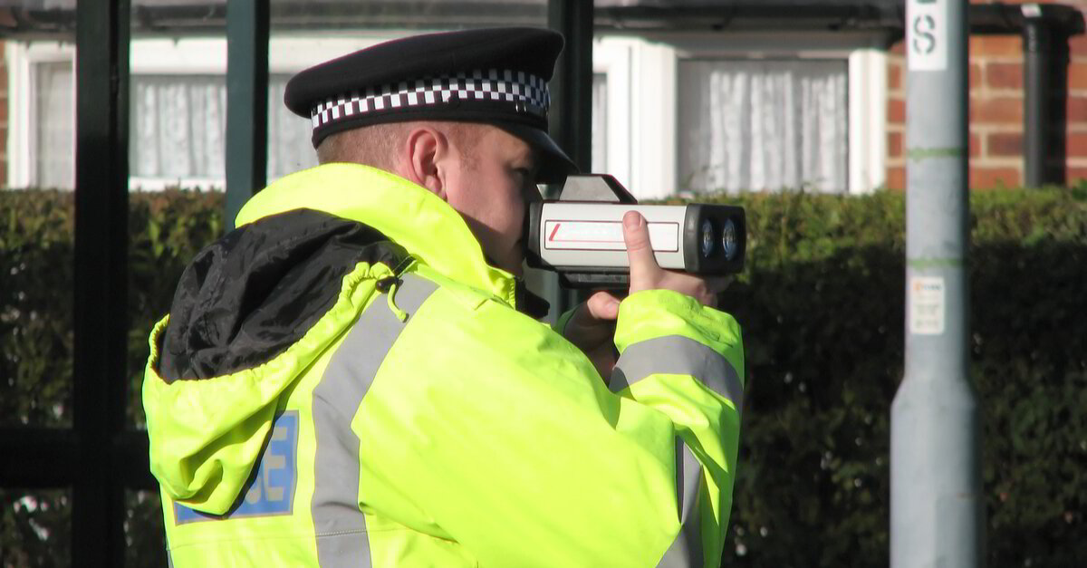Beware The New £10,000 Blue Speed Gun That Can Catch You Speeding From ...